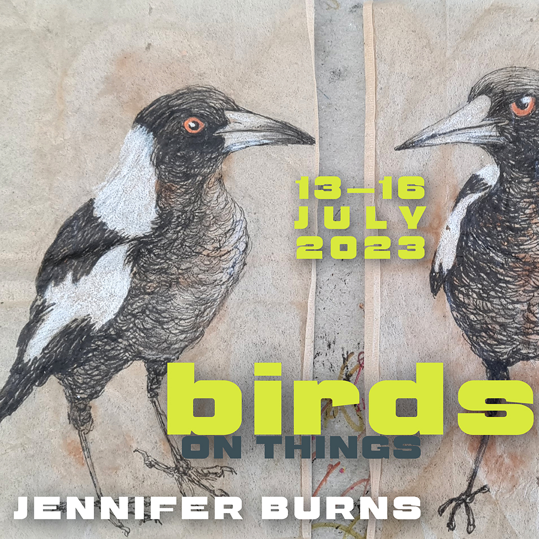 Jennifer Burns' first solo show - tiliqua studio
